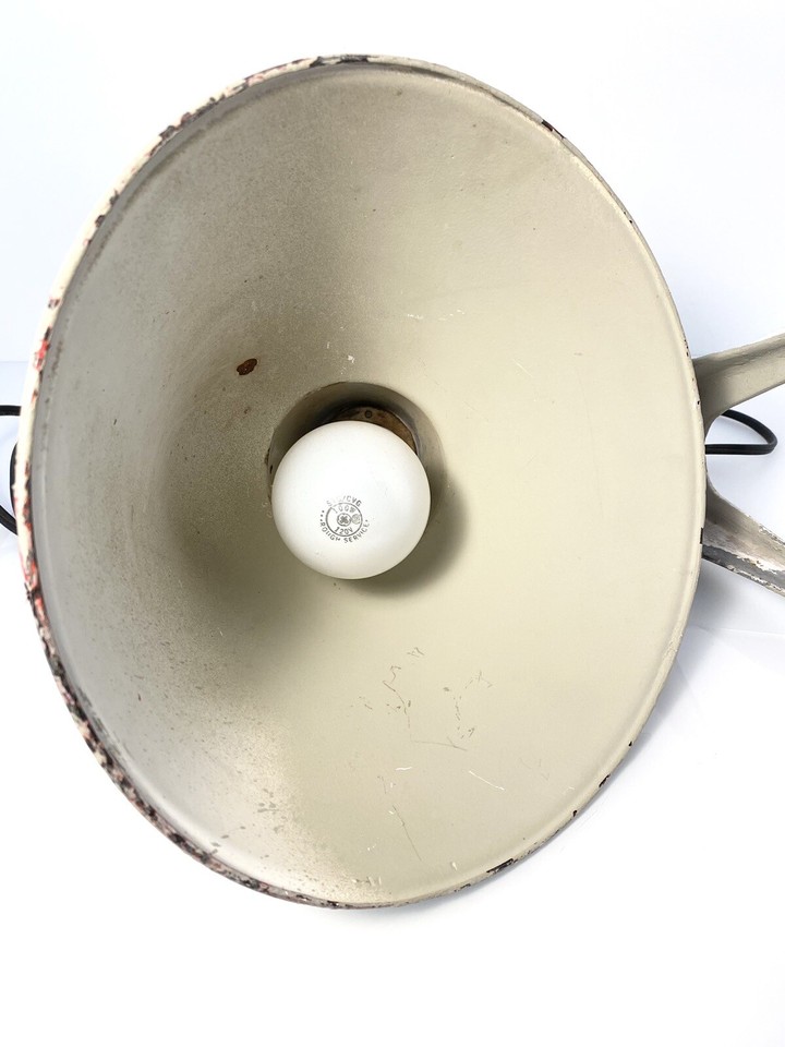 Rare Save Lamp Co. Floor Garage Work Hanging Shop Lamp Depression Era ...