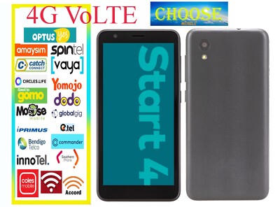 Optus X Start 4 | 5" 32GB 2GB RAM 5MP VoLTE GPS Hotspot Amaysim Coles ...