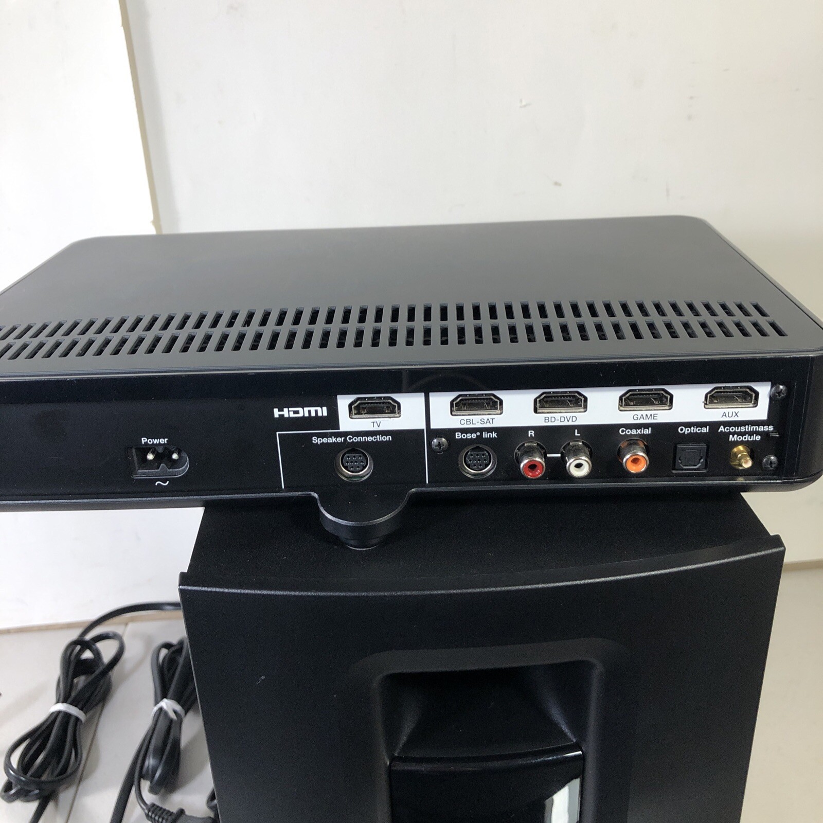 Bose SoundTouch 130 Home Theater System Cinemate Sound bar SubWoofer ...