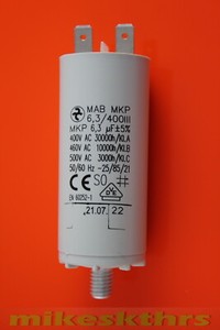 Start Capacitor Motor Capacitor 6,3uf 6,3µf 450v iCar mlr25prl 6,3µf ...