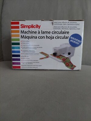 Simplicity Rotary Cutting Machine | eBay