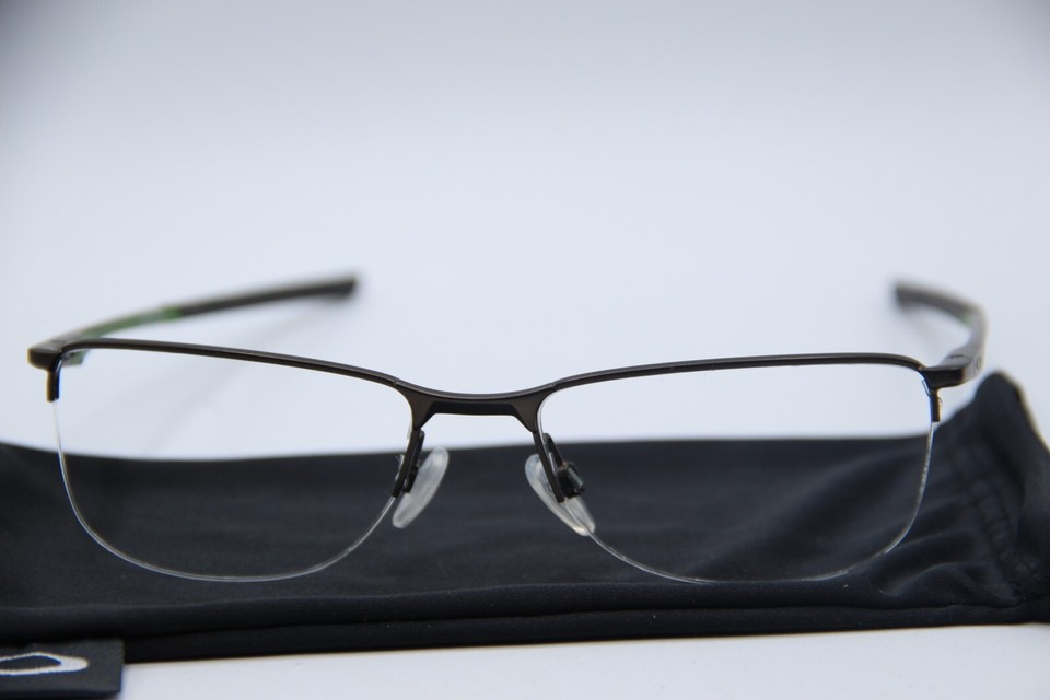 NEW OAKLEY OX3218-0256 SATIN BLACK SOCKET 5.5 AUTHENTIC FRAMES ...