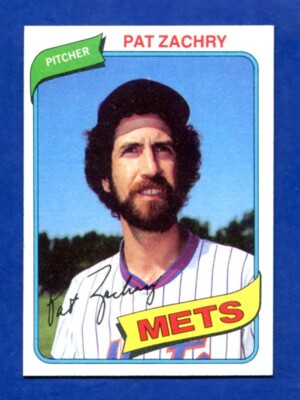 1980 TOPPS #428 PAT ZACHRY EXMT | eBay