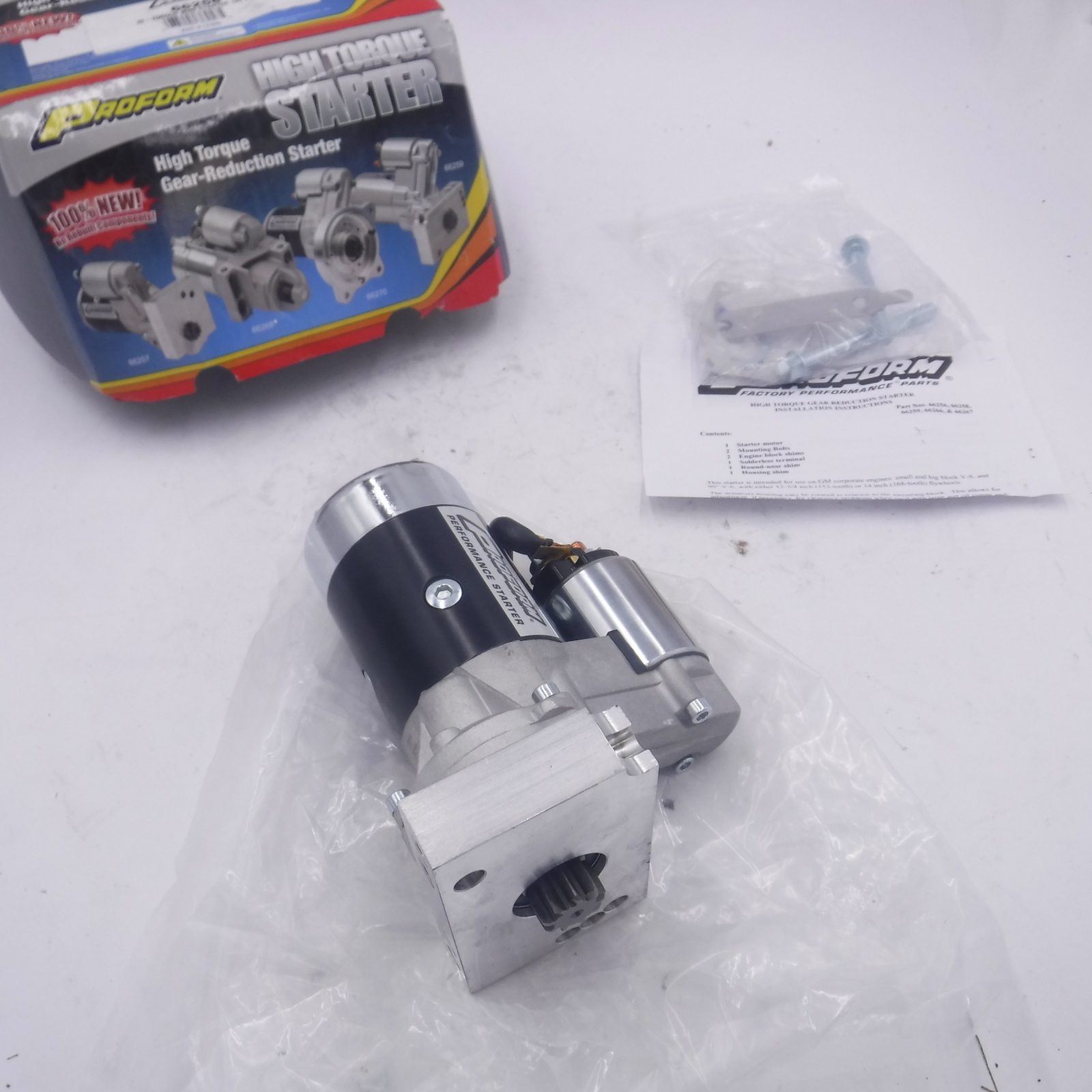 Starter Motor PROFORM 66258 Reman for sale online | eBay