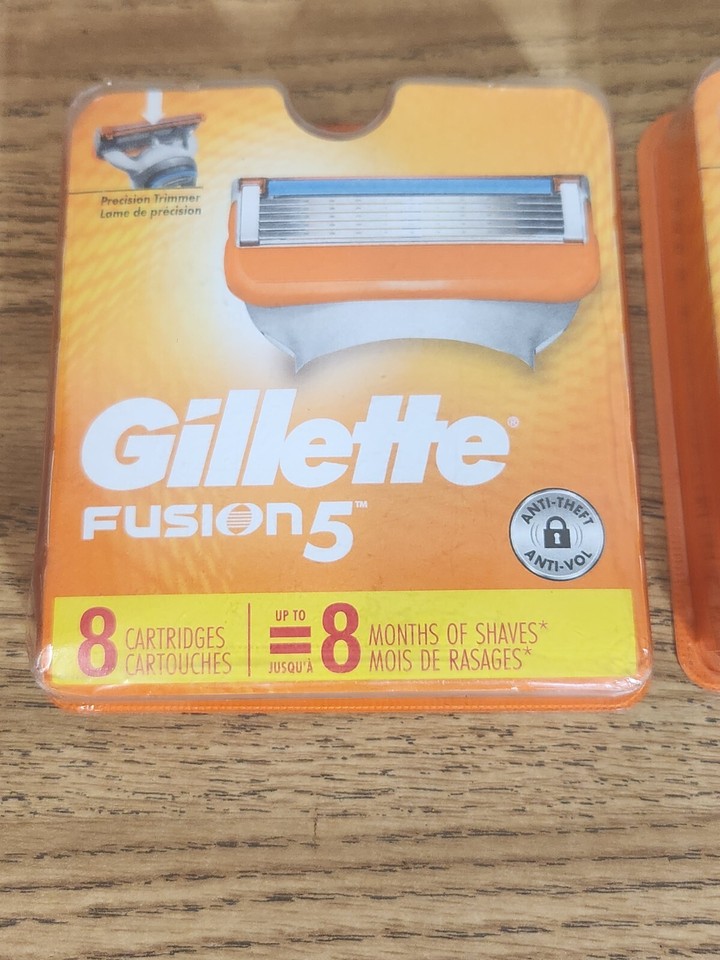 16 Gillette Fusion 5 Razor Blades Refill Cartridges "BRAND NEW" | eBay