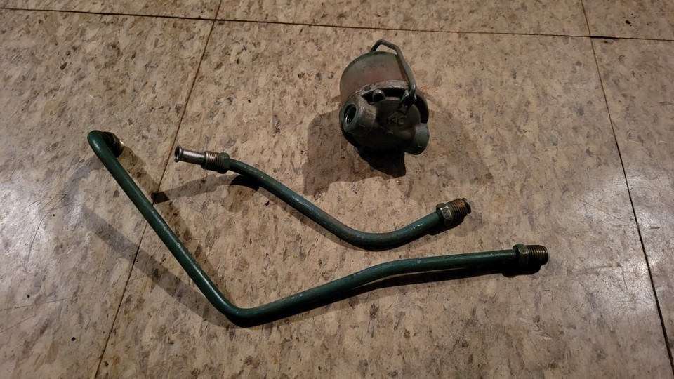 322 Buick Nailhead sediment bowl - both fuel lines - Used | eBay
