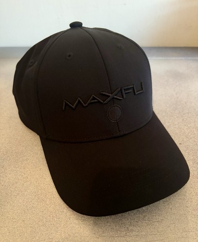 Maxfli Tech Golf Hat Black NWT | eBay