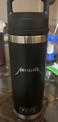 Metallica Yeti Black Stainless Steel Tumbler with Handle | eBay