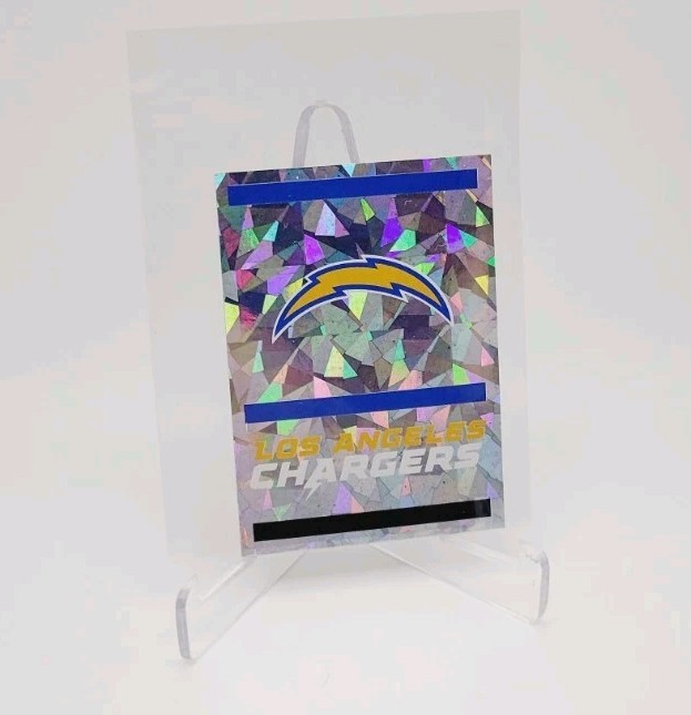 LOS ANGELES CHARGERS 2021 Panini Direct #279 Cracked Ice Sticker book ...