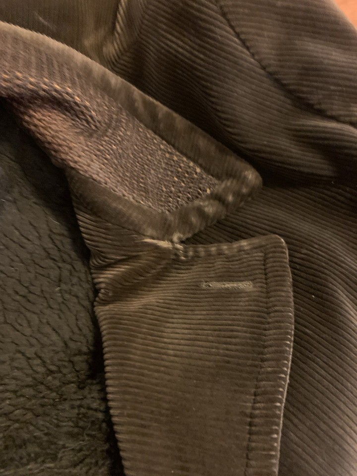VTG Sears The Country Coat Corduroy Overcoat Jacket Men’s Lined 44 L ...