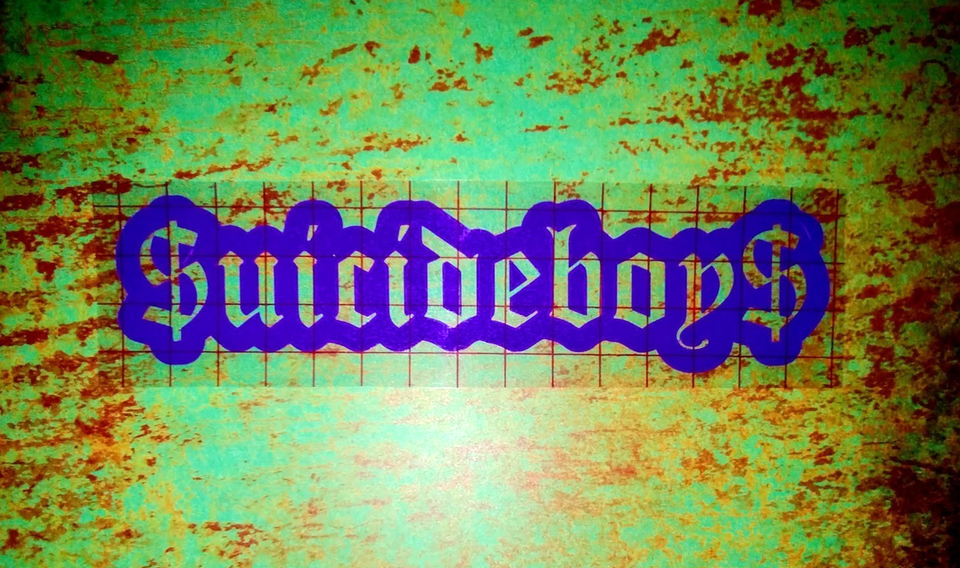 Suicideboys Vinyl Decal | HipHop Duo | Scrim | Ruby da Cherry | Grey 59 ...