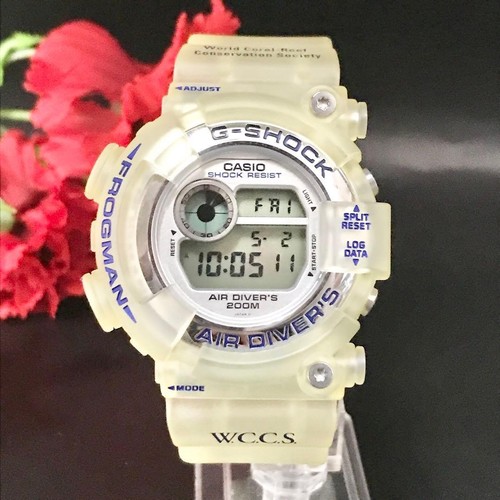 Casio G Shock DW 8250WC Frogman Clear WCCS 1997 Limited Edition Japan ...
