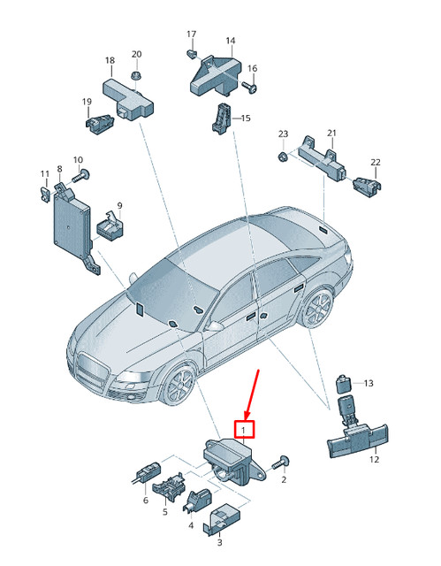 4F0910132C AUDI IGNITION STARTER SWITCH MANUAL for sale online | eBay