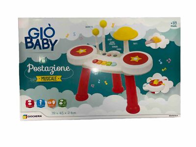 Postazione Musicale NON COMPLETO giocheria Gio Baby GGI220143 -nuovo ...