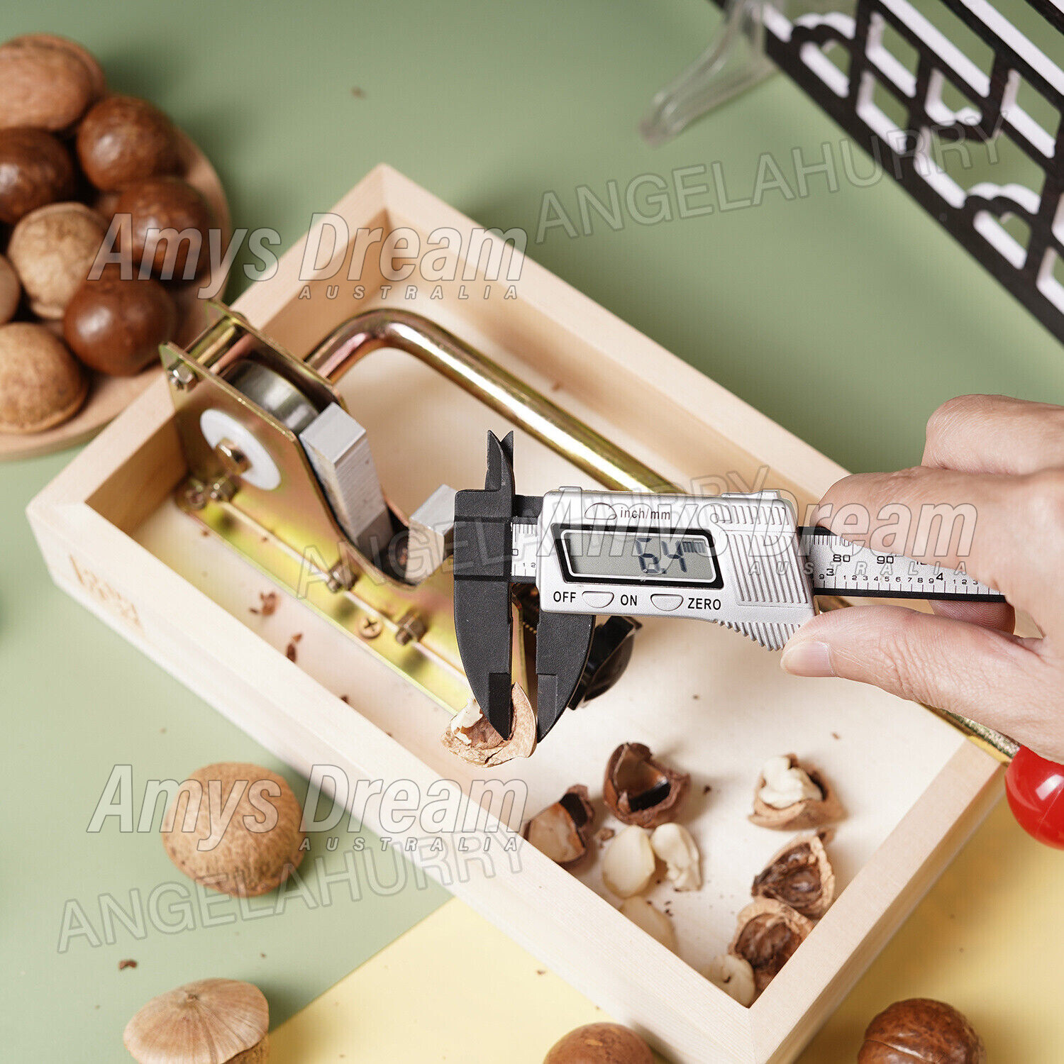 Macadamia Opener Peeling Machine Walnut Tool Nut Cracker Handle ...