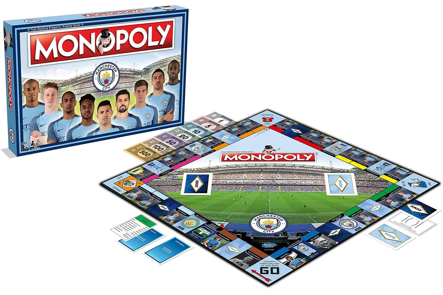 MONOPOLY - MANCHESTER CITY FC - Season 2018/2019 - Hasbro C34421020 ...