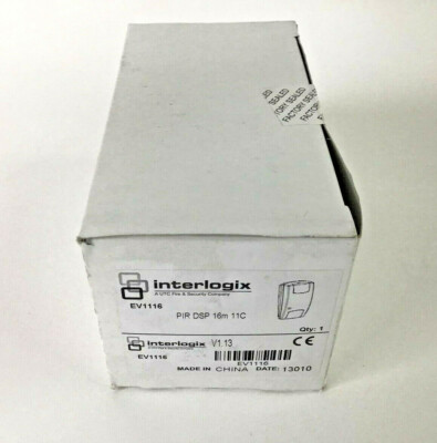 Interlogix EV1116 PIR Motion Sensor | eBay