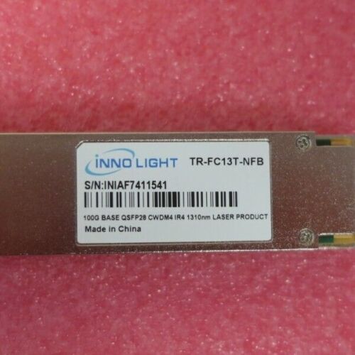 Innolight 100G Base QSFP28 LR4 CWDM4 1310nm 2km Transceiver Module TR ...