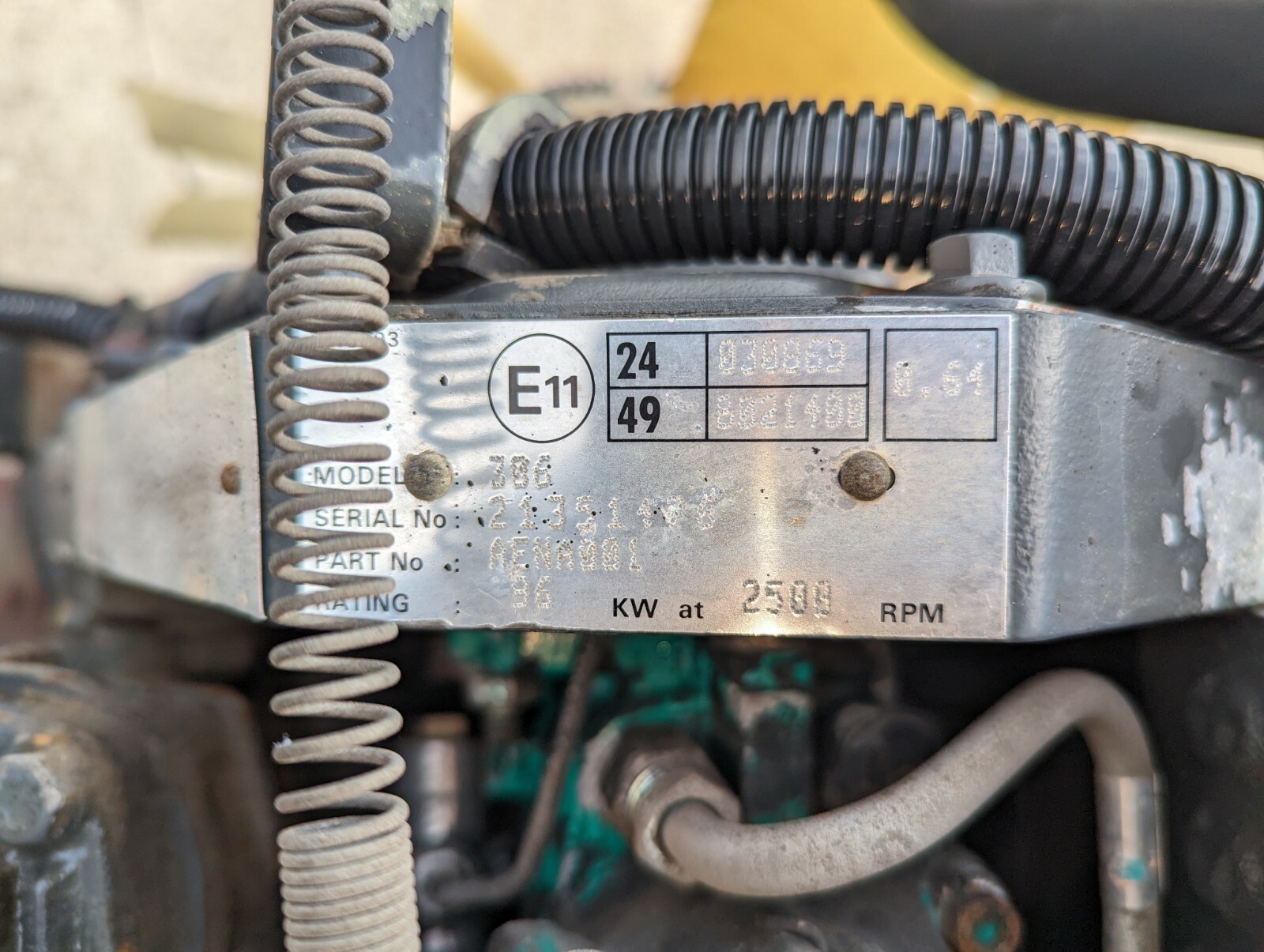 Cummins 6BT truck engine and gearbox with hydraulic PTO pump 6 cylinder ...