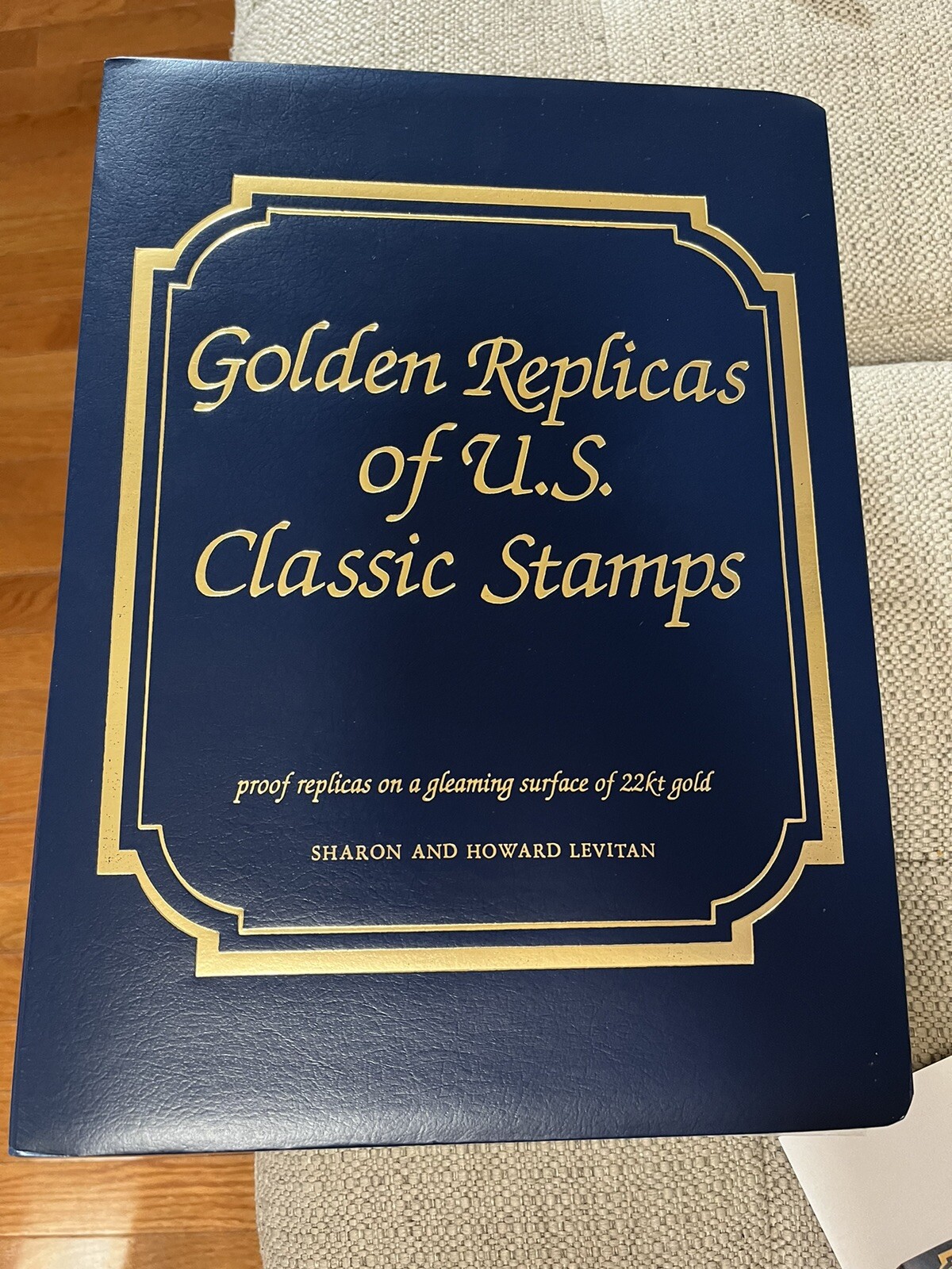 100 Golden Replicas of U.S Classic Stamps Postal Society 1847-1932 22K ...
