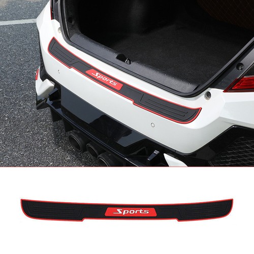 Car Accessories Door Sill Cover Scuff Plate Rear Bumper Guard Protector ...