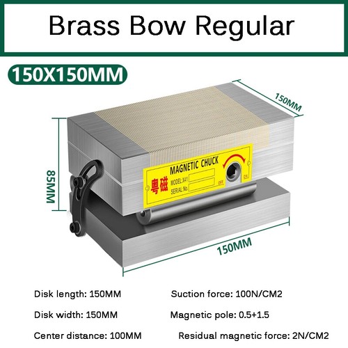 100*175 Sine Magnetic Table Brass Surface Grinder High Precision ...