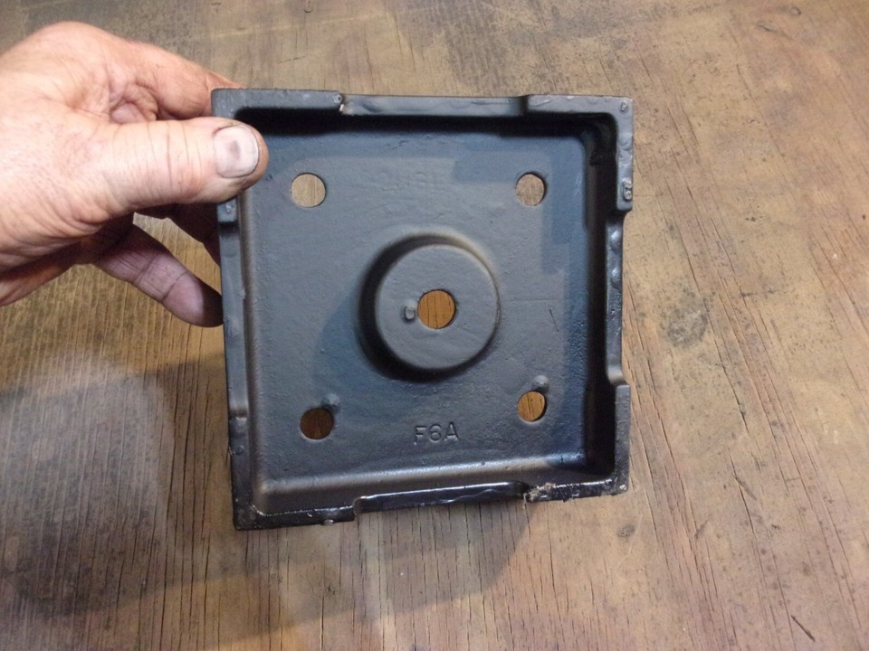 Post Base, Anchored, 6x6,Heavy Cast Aluminum, with 1 inch standoff ...