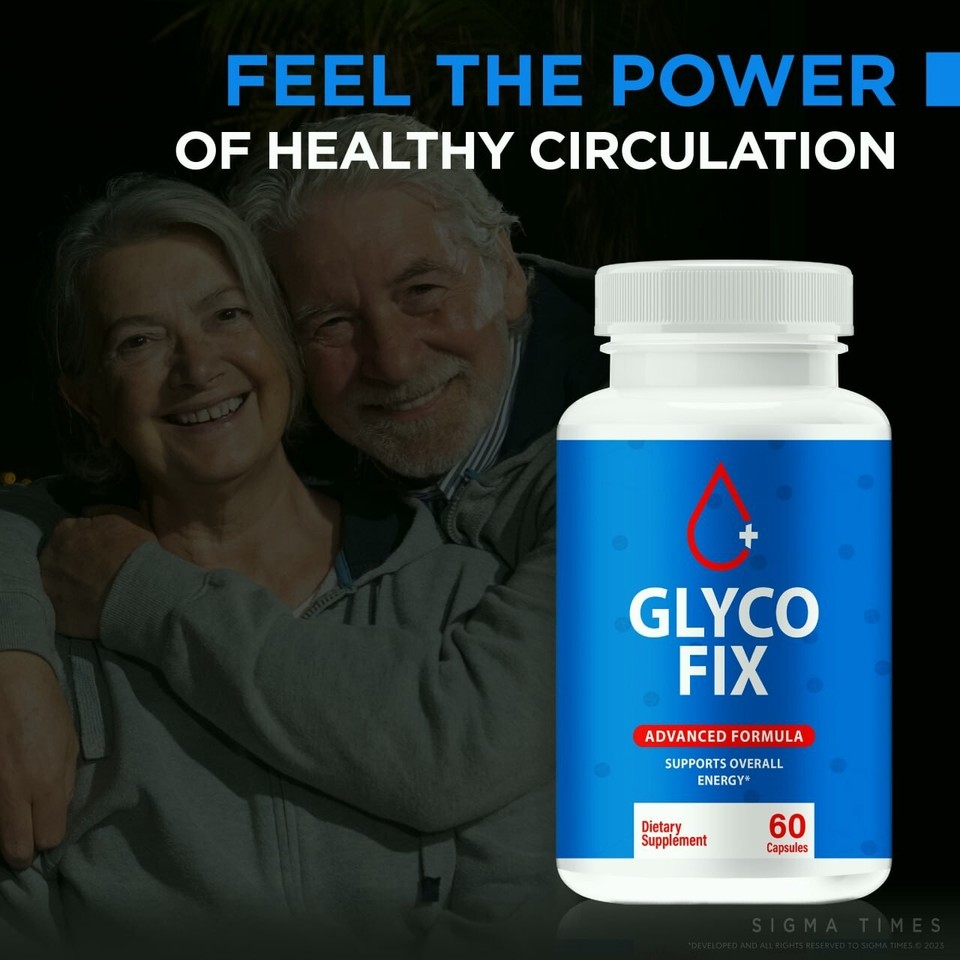 (2 Pack) Glyco Fix Blood Support Capsules to Maintain Blood Levels and ...