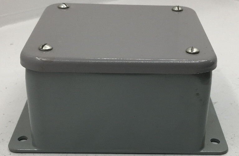 JIC-2 APPLETON 4-INCHCH X 4-INCHCH X 2 3/16-INCHCH STEEL ZINC SURFACE ...