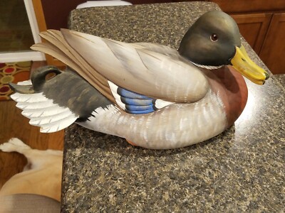 Dick Bonner Limited Edition 15/2000 Mallard Drake Wooden Duck Decoy ...