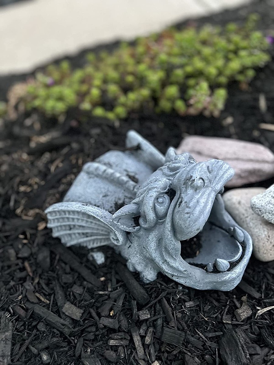 Decorative Gutter Covers OwMell Gargoyle Gutter Guardian Downspout ...