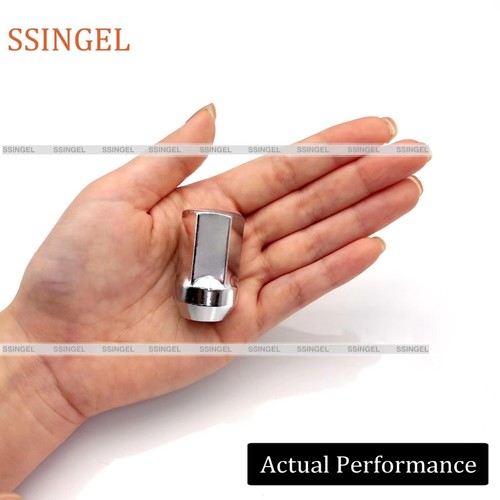 9596070 GM CHEVY GMC FACTORY OEM M14x1.5 Wheel Lug Nuts 22 HEX CHROME ...