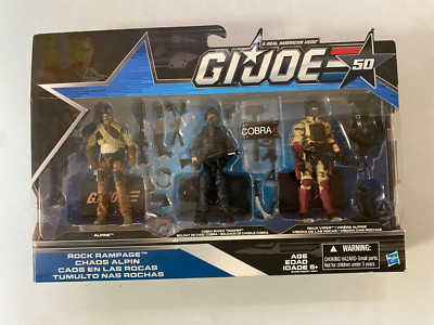 GI JOE 50th ROCK RAMPAGE Alpine Cobra Shock Trooper Rock Viper! NIP ...