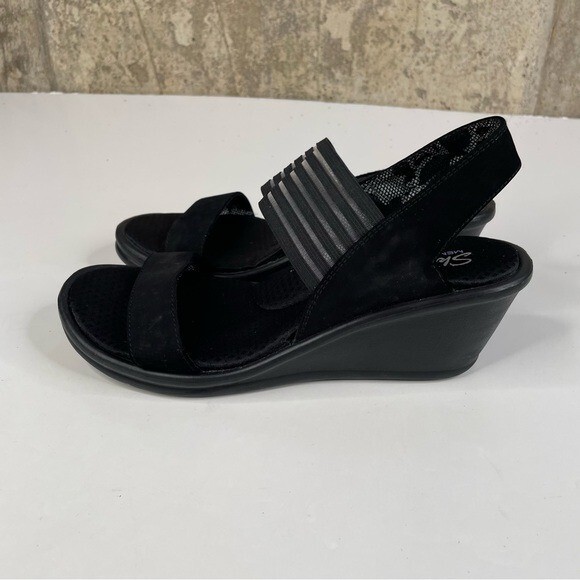 Skechers Womens Rumbler Wedge Sandals Size 10 - Gem