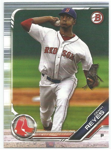 Denyi Reyes Boston Red Sox 2019 Bowman Draft | eBay