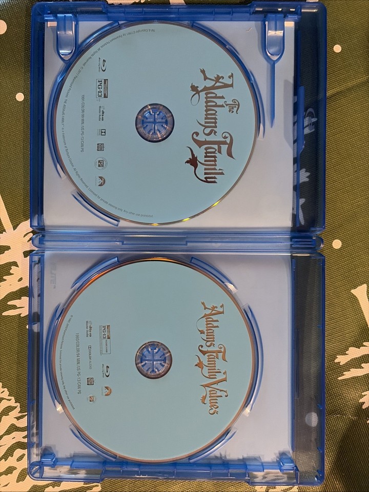 The Addams Family / Addams Family Values: 2 Movie Collection (Blu-ray ...