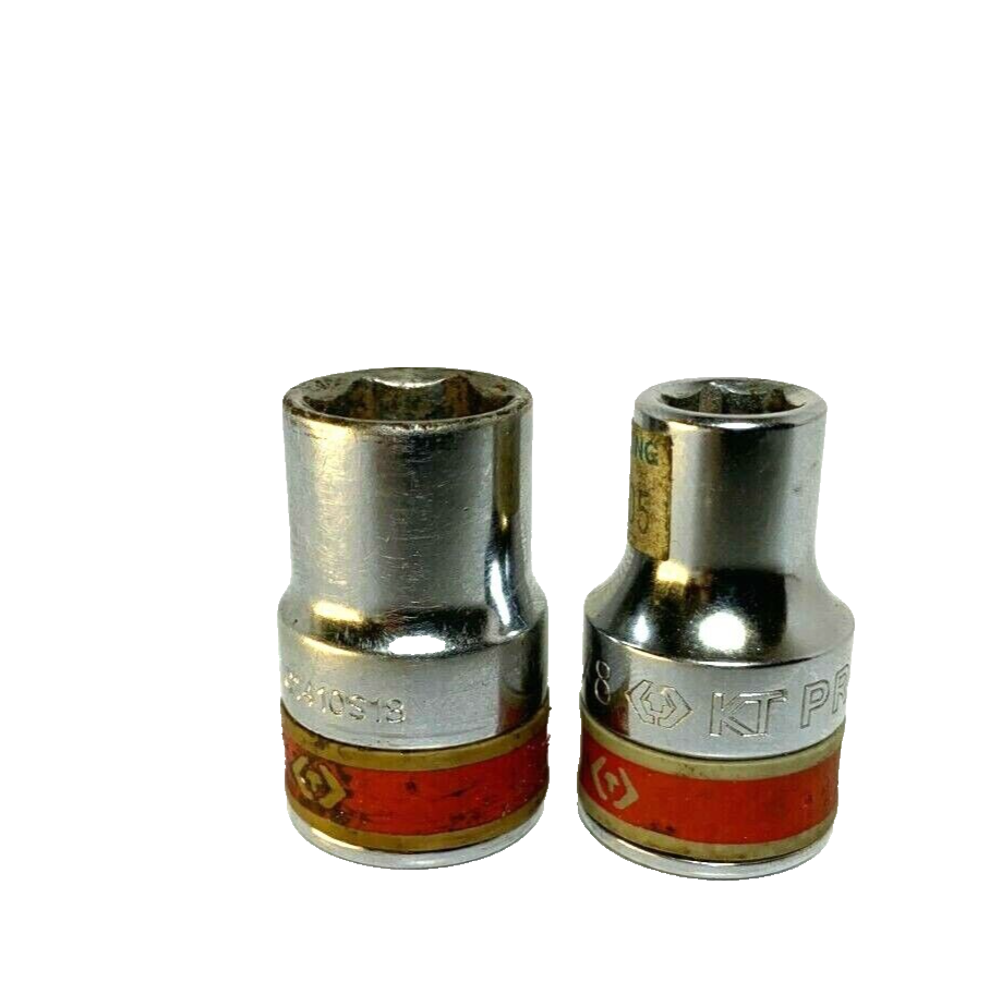 KT Pro Tools '2 - 1/2 in. Drive 6 Point Chrome Shallow Sockets 9/16 and ...