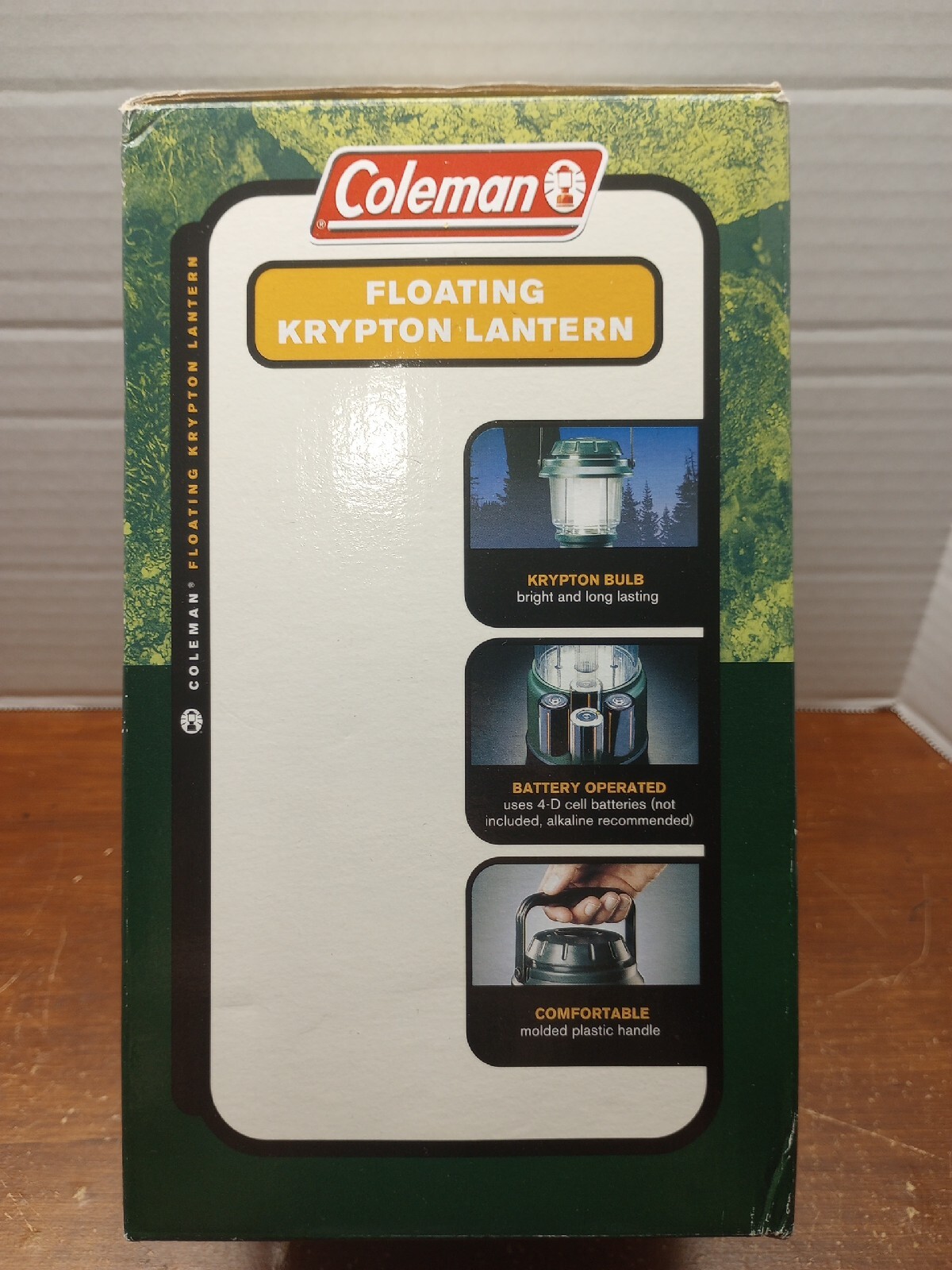 Coleman Floating Krypton Lantern - Silver Metallic Finish Floats for ...