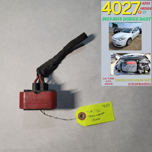 2013-2016 Dodge Dart TCM Transmission Control Module Connector ...