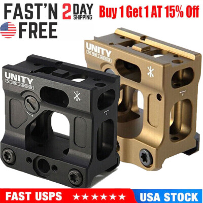 Unity Tactical FAST Mount – 2.26″ Height - Fits H1, H2, T1, T2, CompM5 ...