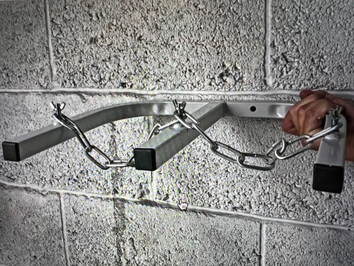 Twin Oxygen Cylinder wall bracket for Cylinder sizes F,HX,AZ,E,D,LF,VF ...