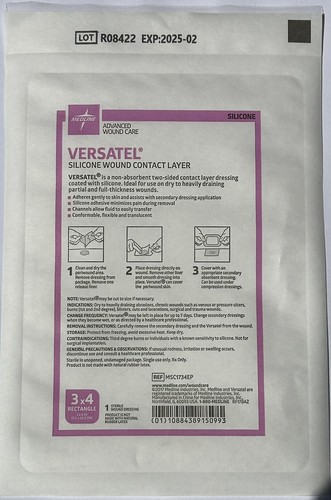 Versatel wound barrier film silicone contact layer pack of 5 | eBay