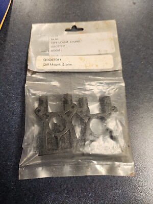 GS Racing GSC-ST011 Center Differential Diff Mount Set: 1/8 Storm & SUT ...