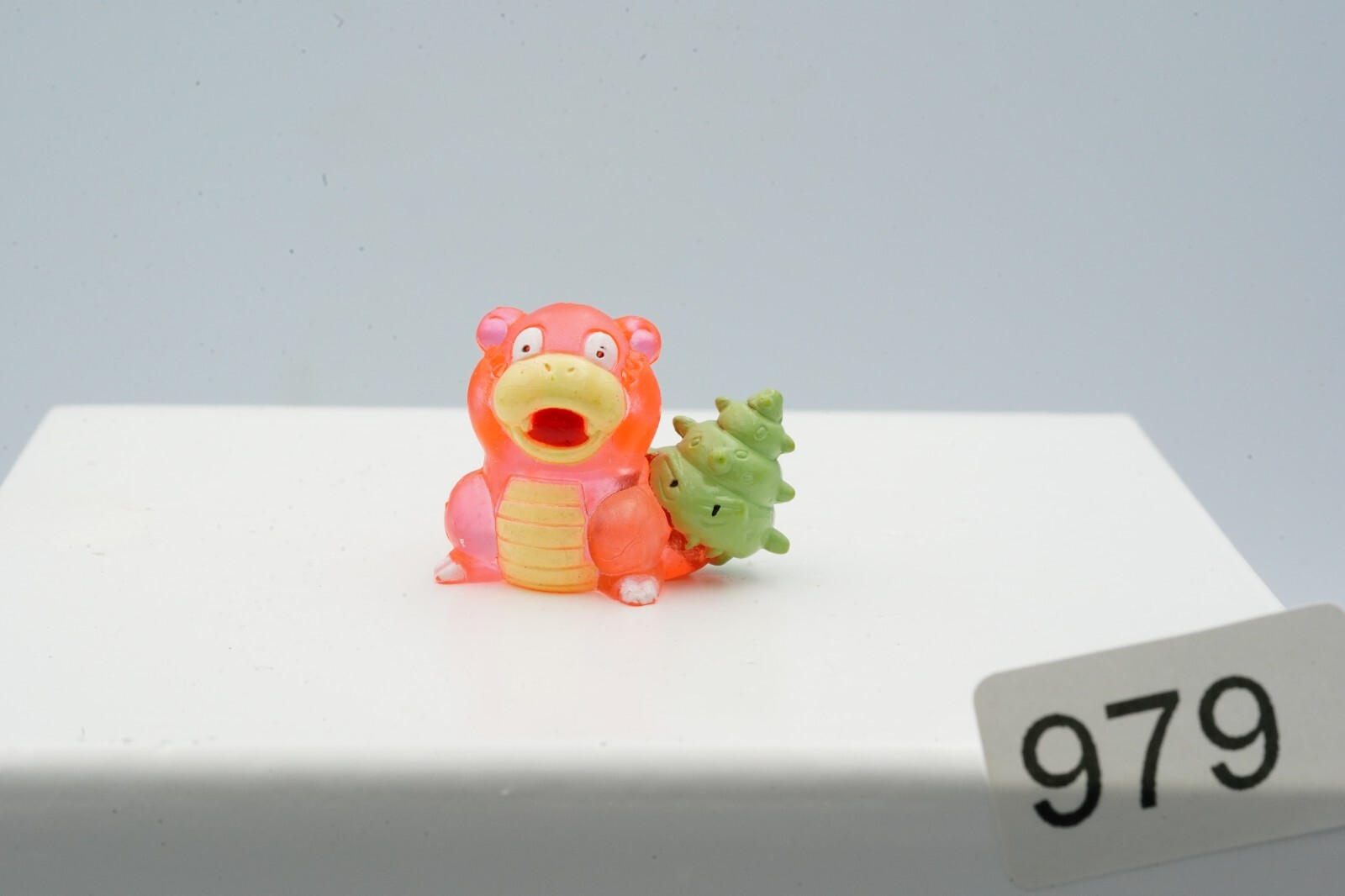 Clear SHiny Slowbro BAndai stadium Pokemon Figure Japan Collectible *as ...