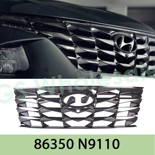 Genuine 86350N9110 Upper Radiator Grille "for Camera" for Hyundai ...