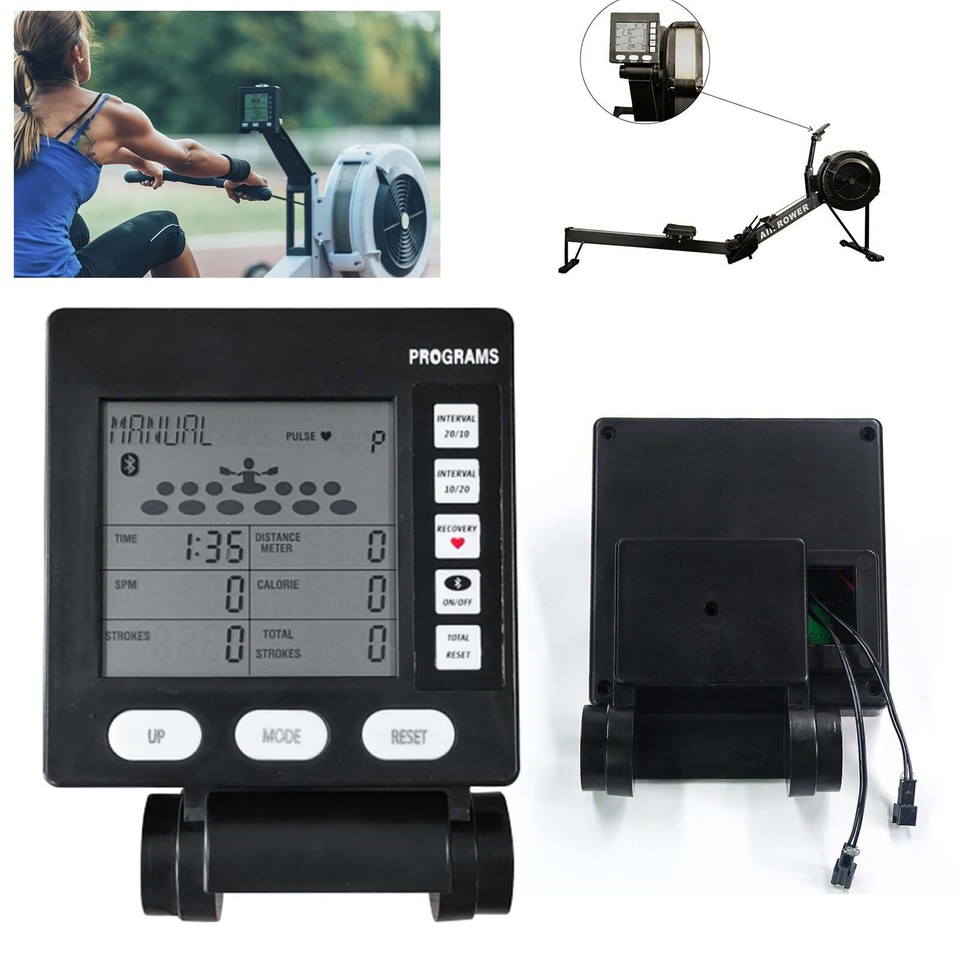 Bluetooth APP LCD Digital Display Monitor for Fitness Equipment Rowing ...