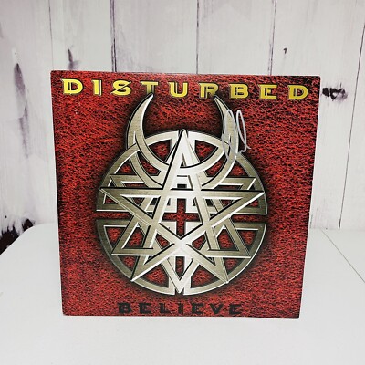 DAVID DRAIMAN SIGNED DISTURBED BELIEVE VINYL ALBUM ROCK BAND | eBay