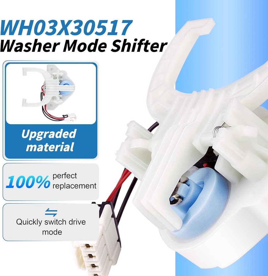 Washer Mode Shifter Actuator Assembly For GE Hotpoint GTW335ASN2WW ...