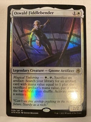 MTG Oswald Fiddlebender Adventures in the Forgotten Realms 028/281 Foil ...