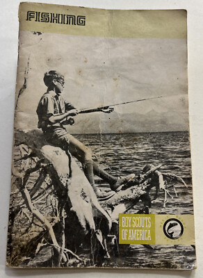 BSA Merit Badge Book FISHING VTG 1974 Boy Scouts America manual ...